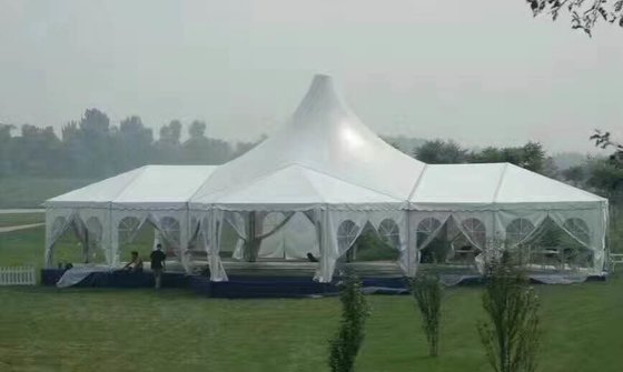 Popular Transparent High Peak Tent Aluminum Structure For Outdoor Party