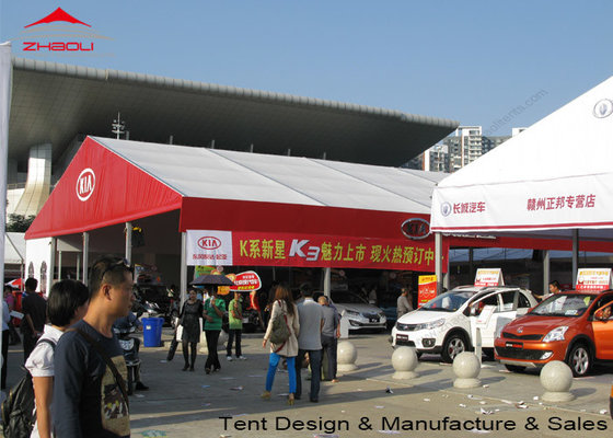 White Aluminium Alloy Outdoor Canopy Tent 10X15m 10X20m DIN 4102 B1