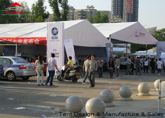 Flame Retardant Clear Marquee Exhibition Tent / Outdoor Trade Show Tents