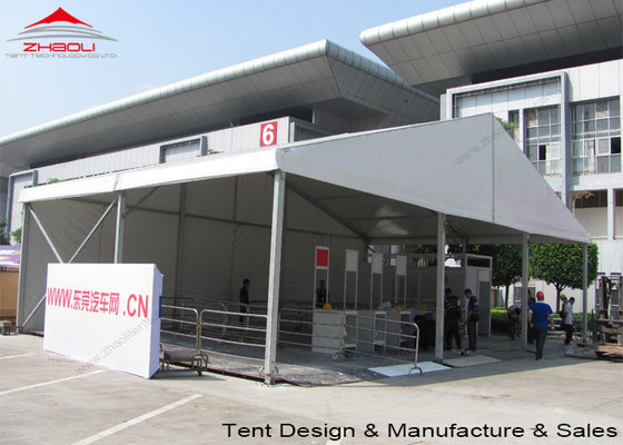 Aluminum Frame Trade Show Tents 15m*10m / Luxury Exhibition Tents
