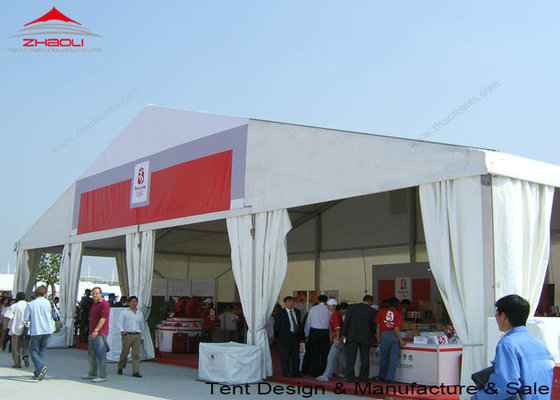 White Aluminium Alloy Outdoor Canopy Tent 10X15m 10X20m DIN 4102 B1