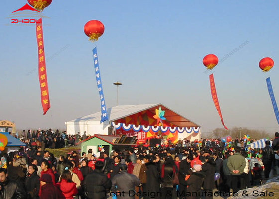 Double PVC Opaque Self-Cleaning Cloth Outdoor Event Tent For 1000 People