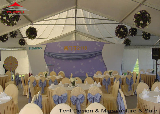 White Aluminum Frame Big Structure Retail Tent for Weekend Fairs