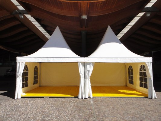 10x10‘ Pagoda Party Tent With Strong Waterproof  Transparent PVC