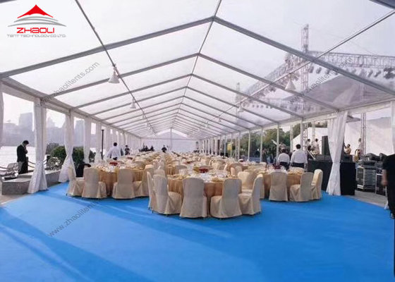 Stable 20m Width Clear Pvc Tent , High Security Waterproof Event Tents