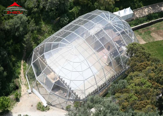 Transparent Mix Structure 500 People Outdoor Party Tent For Temporary Catering