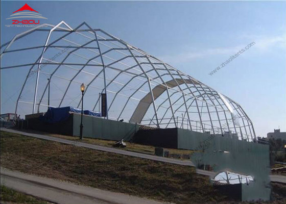 Transparent Mix Structure 500 People Outdoor Party Tent For Temporary Catering