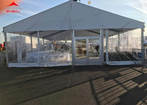 200 Person Wedding Party Tent With Lining Curtain Aluminum Structure