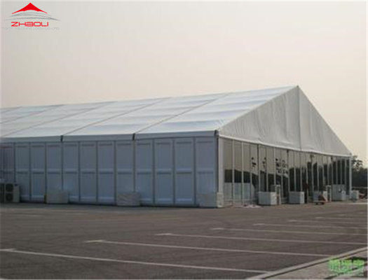20M Large Outdoor Event Tent For Party / Exhibition With Glass Or ABS Wall