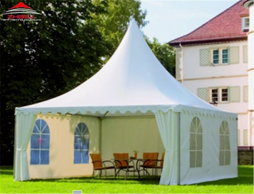 5 x 5m Outdoor Gazebo Canopy Tent / Garden Pagoda Marquee 20 Years Life Span