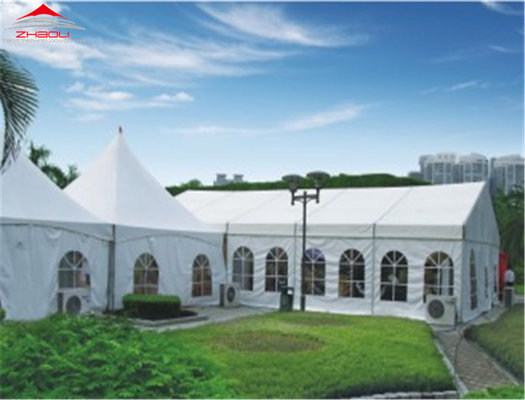 Flame Retardant DIN4102 B1 10M Outdoor Event Tent With PVC Roof Cover