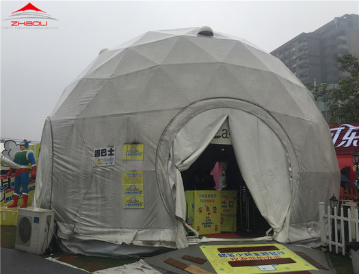 Wind - Resistant Lightweight Geodesic Tent For Outdoor Exhibitions 20 Years Life Span