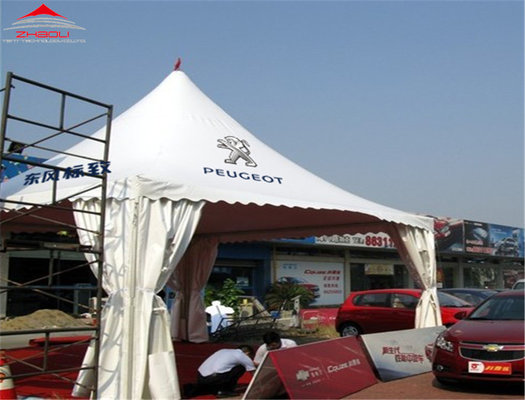 Custom Colorful Waterproof Gazebo Tent With PVC Fabric And Lighting System