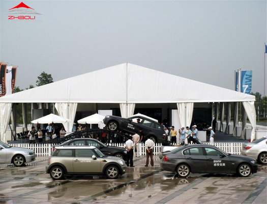 Rainproof Fabric Sidewall Strong Event Marquee Tent For Auto Show