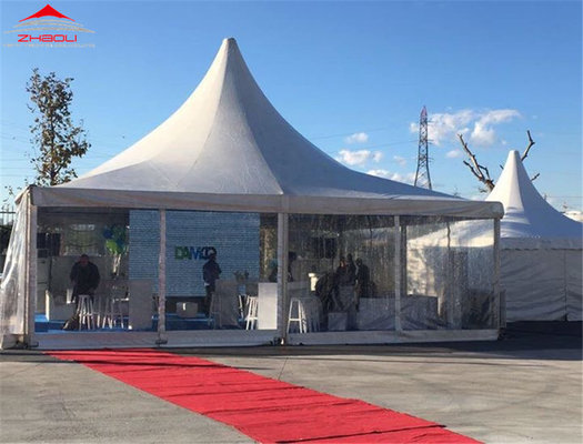 5 X 5m Outdoor Flame Retardant Pagoda Party Tent Over 20 Years Life Span
