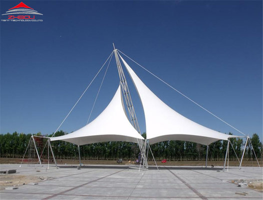 Landscape Tensile Membrane Fabric Structure Environmentally Friendly