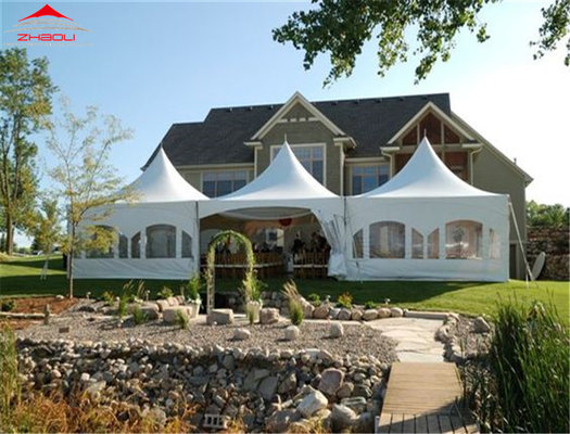 Aluminium Alloy Pagoda Party Tent With Waterproof And Windproof PVC