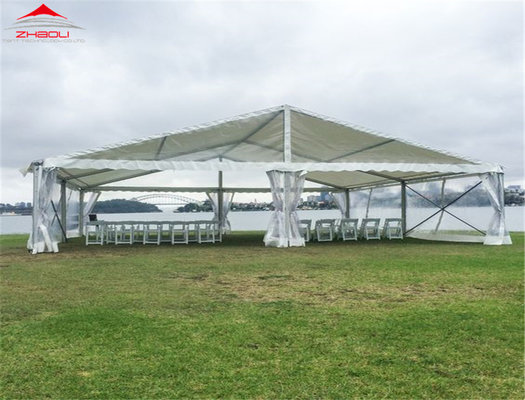 High Strength Aluminum Alloy Party Marquee Tent With White Lining Decoration