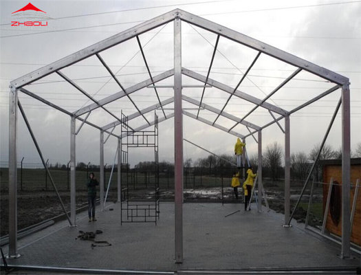 Strong And Durable Temporary Storage Tents For Warehouse / Factory And Logistics Transfer Station