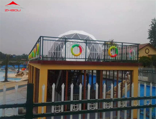 Water Resistant Aluminum 150 - 250 Person Tent Allowed Temperature -30 Degree Celsius