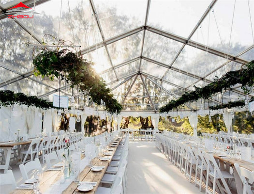 Fire Safety Garden Marquee Tent Decorate White Outdoor Wedding Chairs For Tented Party