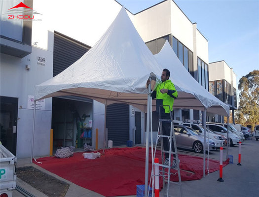 Small Size Indoor Gazebo Pagoda Party Tent With PVC Windows B1 M2 CE