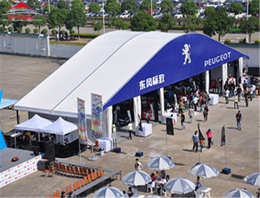 Events Arch Canopy Outdoor Party Tents / Big Arch Tent With PVC Fabric Roof
