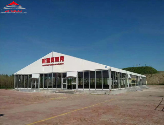 Aluminum Frame Outdoor Event Tent Movable With PVC Walls EU Standard