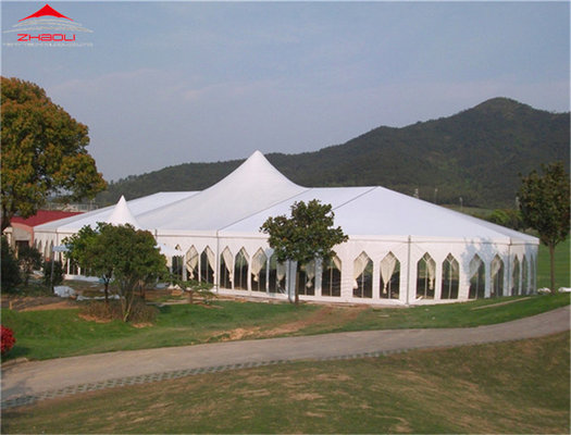 High Peak PVC Luxury Transparent Tent Wedding / Garden Marquee Tent Reusable