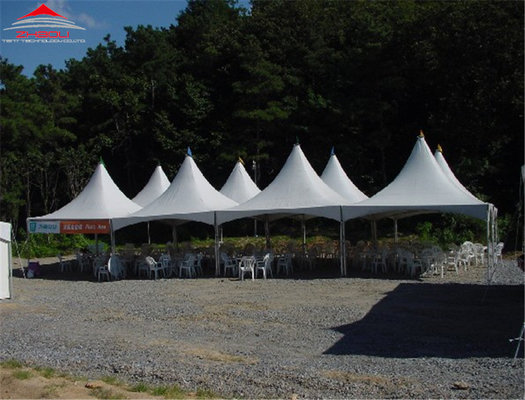 High Peak Pavilion Pagoda Garden Party Tent With Glass Walls For Ceremonies