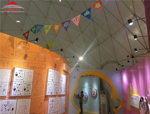 Unmistakable Aluminum And PVC Dome Shape Arcum Tent For Outdoor Events
