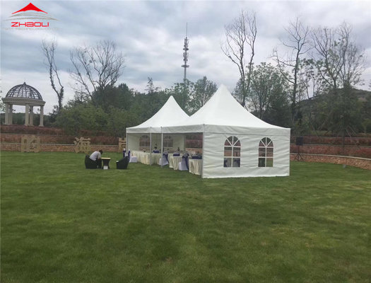 Decoration 5x5m High Peak Tent Marquee For Commercial Activity