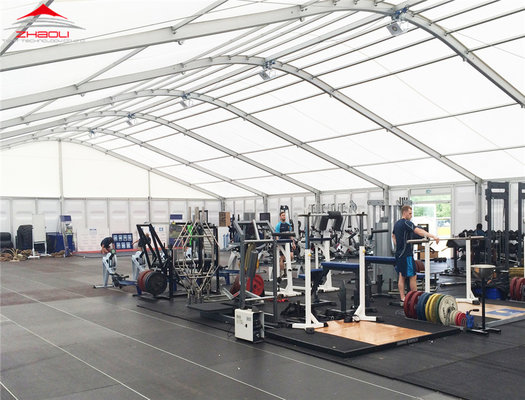 Tear Resistant Movable Arch Tent Roof Exhibition Marquee Customized Size