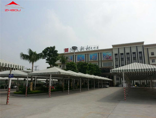 Colorful Roof Fabric Tensile Membrane Structures For Gymnasium , Factory