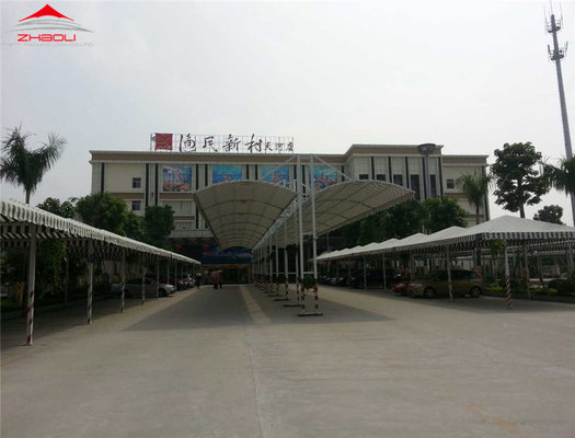 Water Resistant Tensile Membrane Structures Stong And Durable Aluminum Frame
