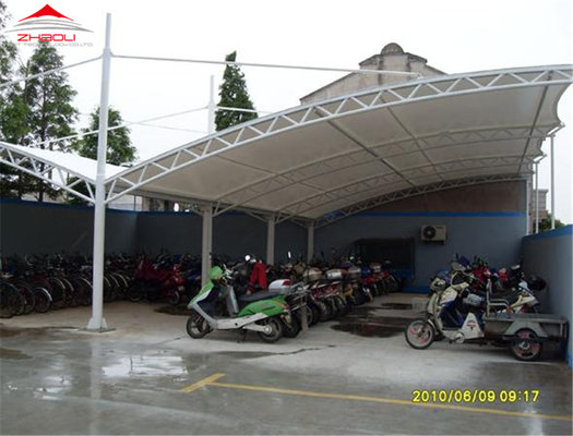 Waterproof Metal Frame Clearspan Fabric Structures / Outdoor Car Garage Tent