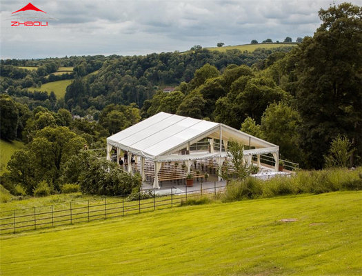 Aluminum Clear Span Tent With Decoration Roof Lining For Basketball Center