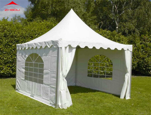 Customized Size White Tent Canopy For Outdoor Events , Pagoda Canopy Tent