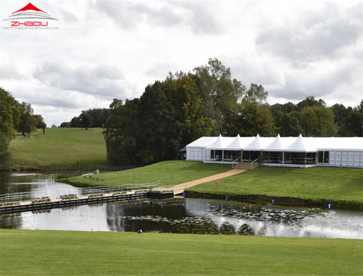 Fire Proof Luxury Outdoor Event Tent For Wedding Ceremony 20 Years Life Span