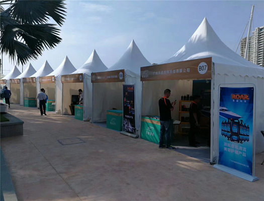 Trade Show Sports Event Pagoda Party Tent / 5x5m Outdoor Canopy Tent