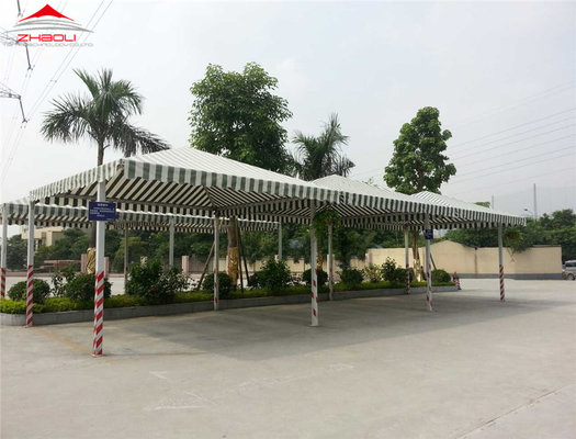Lightweight Car Parking Tensile Structure For Square / Residential Area