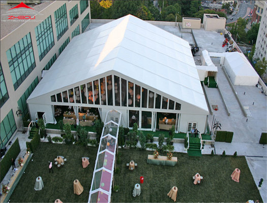 Reusable Outside Event Marquee Tent For 200 People / Garden Wedding Tent