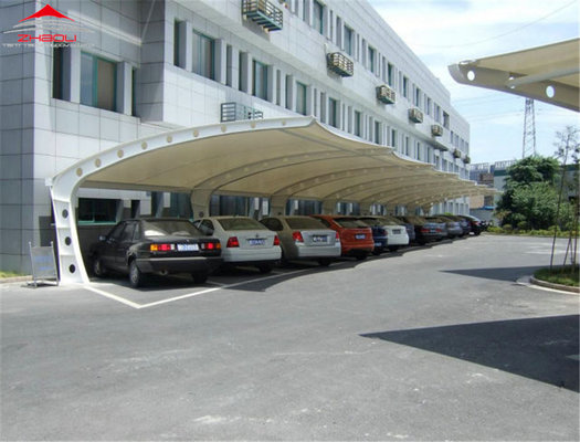 Promotional Tensile Membrane Structures Allowed Temperature -30 Degree Celsius ~+70 Degree Celsius