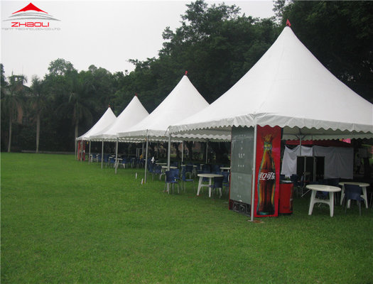 Luxury Outdoor Pop Up Tent / Portable Prefab Aluminum Fframe Garden Gazebo Tent