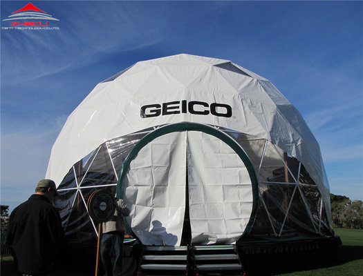 Permanent Outdoor Huge Geodesic Dome Tent For Party Celebration And Ceremony