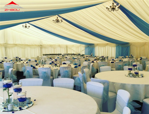 Custom Size 40x60 Outdoor Event Tent White PVC 10 Years Life Span