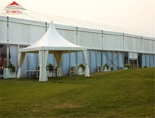 Flame Retardant Outside Gazebo Event Tent 6x6 / 5x5 / 3x6 Anti - UV Radiation
