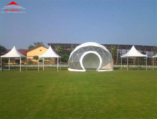 Iron Pipe Commercial Garden Dome Tent For Wedding Over 20 Years Life Span