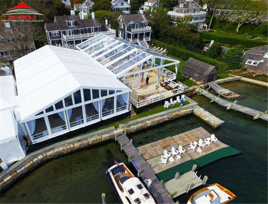 30x50m Large Decorated Wedding Event Marquee Tent With Tables And Chairs