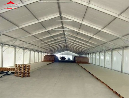 Aluminum Structure Waterproof Industrial Storage Tents With Hard Hall